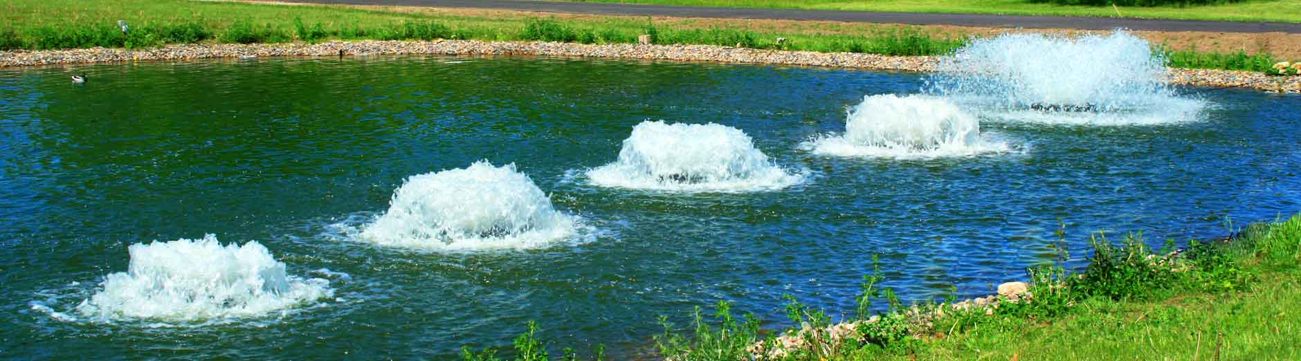 Surface Aerators for Lakes and Ponds to Enhance Water Quality — Paragon ...