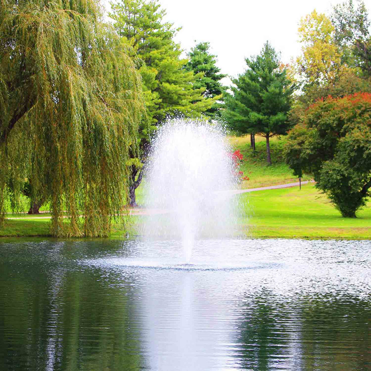 Kasco Marine 4400JF 1 HP Floating Fountain with 5 Spray Patterns - 120 ...