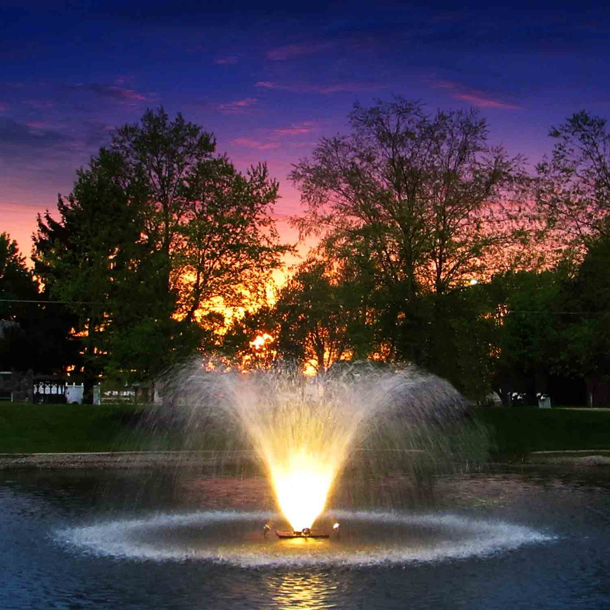 Scott Aerator Night Glo Warm White LED Fountain Lighting Kit | Paragon ...